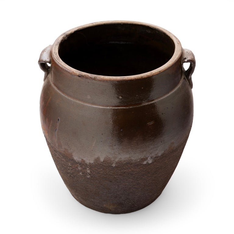 Chinese Provincial Glazed Kitchen Jar, circa 1900 For Sale at 1stDibs