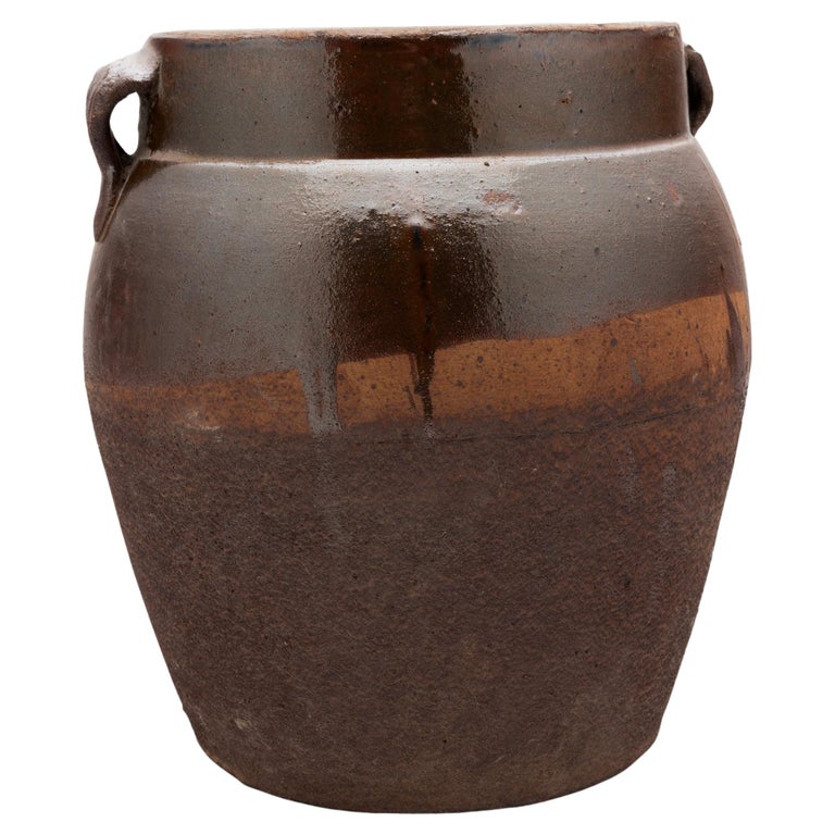 Chinese Provincial Glazed Kitchen Jar, circa 1900 For Sale at 1stDibs