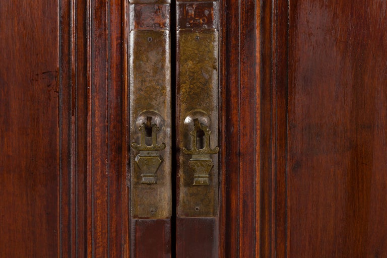 Chinese Qing Dynasty 19th Century Ningbo Cypress Cabinet with Brass ...