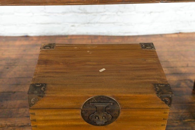 Chinese Qing Dynasty Early 20th Century Decorative Box with Dovetail ...