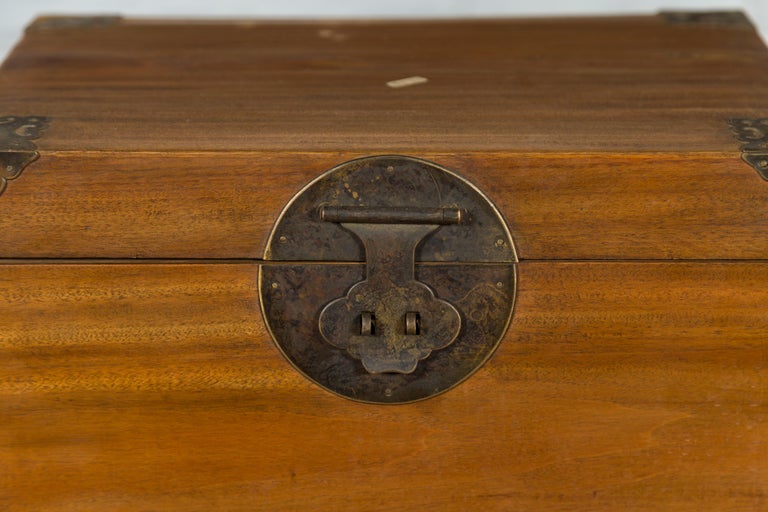 Chinese Qing Dynasty Early 20th Century Decorative Box with Dovetail ...