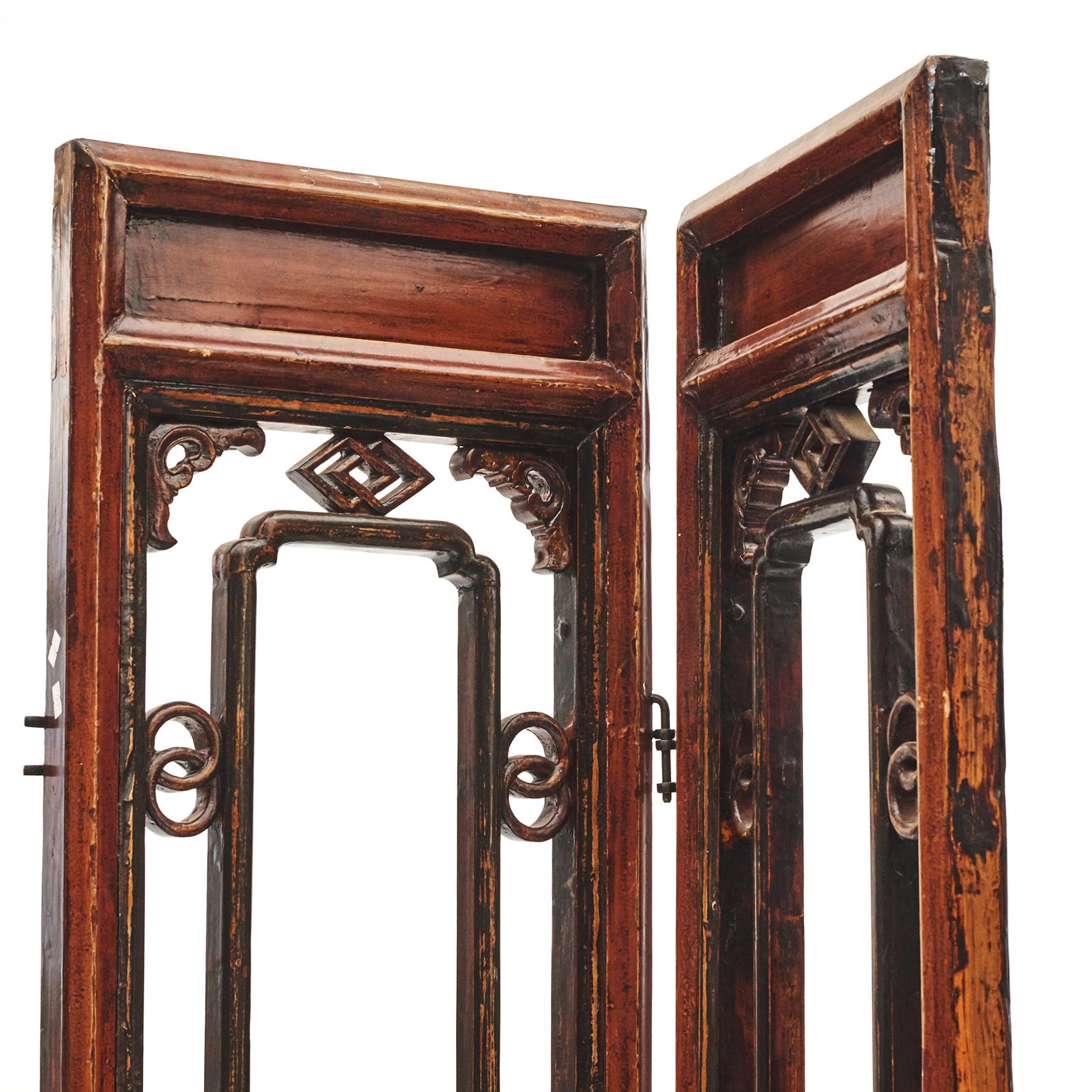 Chinese Qing Six-Panel Screen / Room Divider For Sale at 1stDibs ...