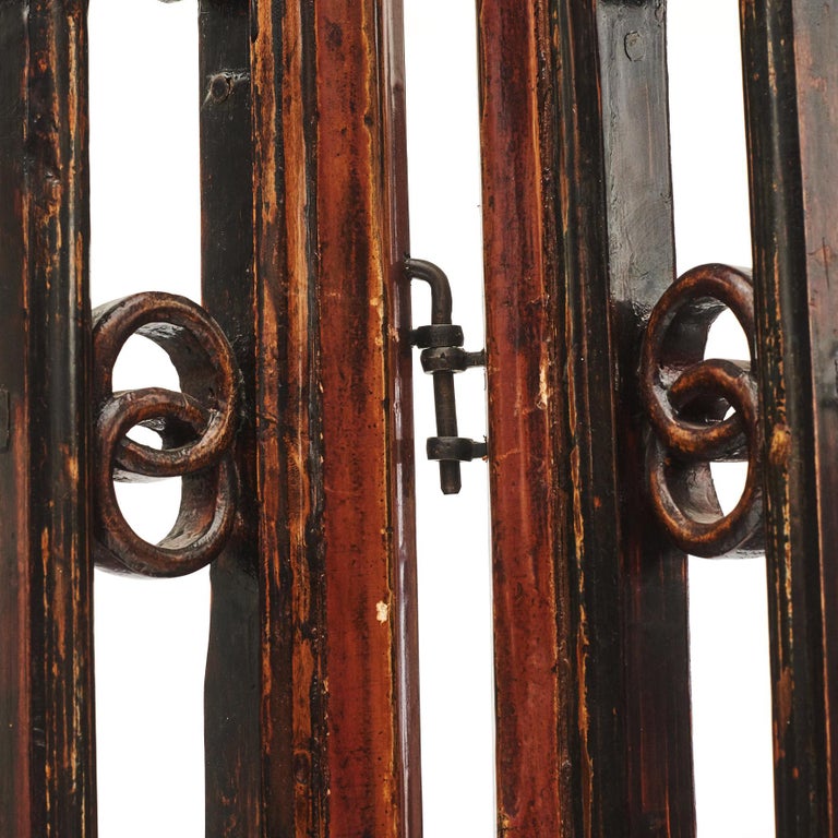 Chinese Qing Six-Panel Screen / Room Divider For Sale at 1stDibs