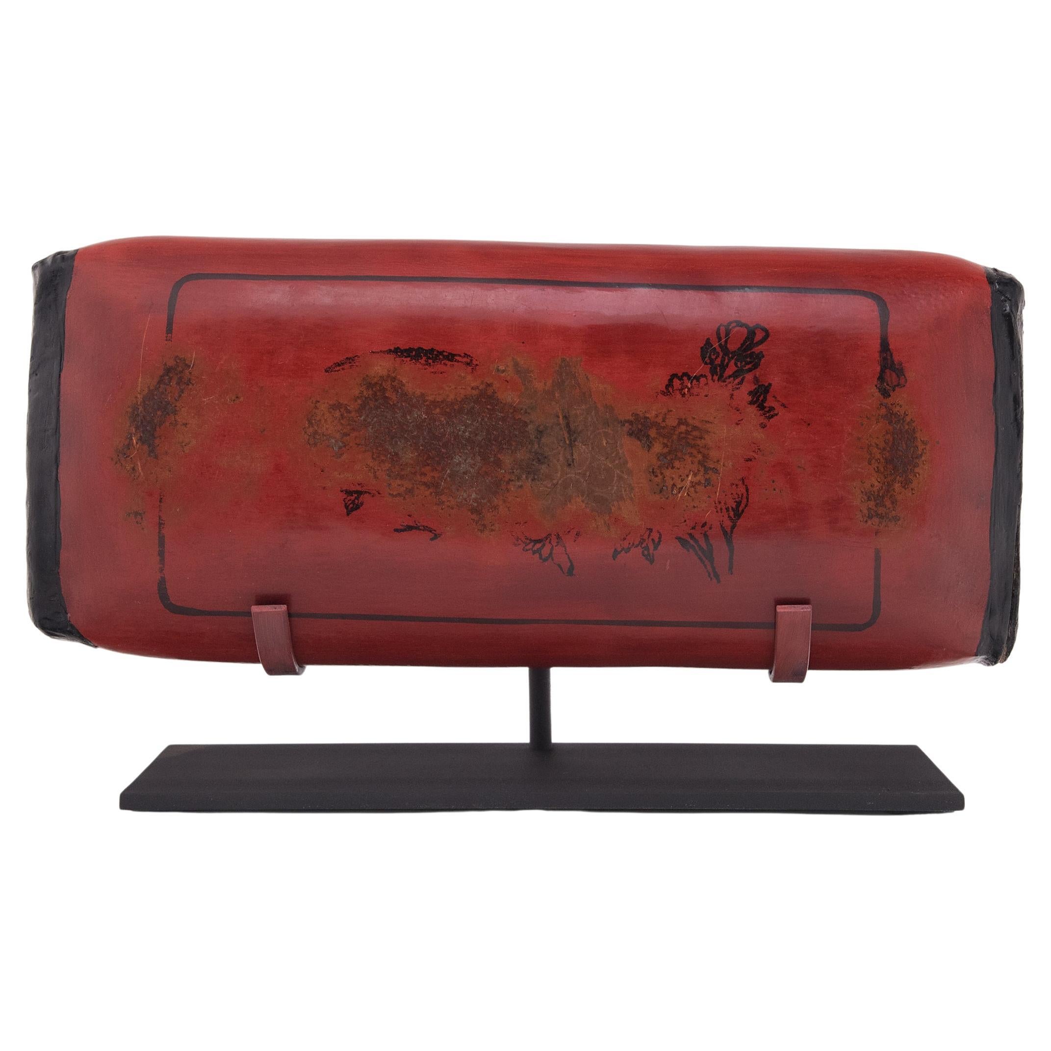 Chinese Stone Bi Disc on Stand at 1stDibs