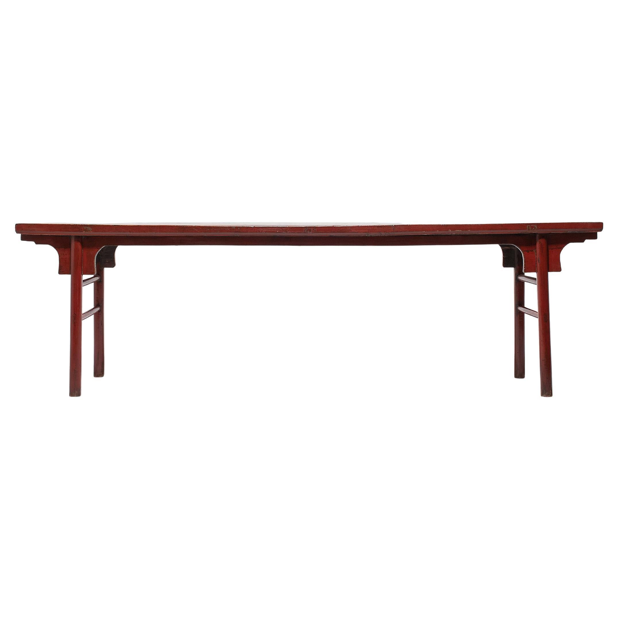 Lacquered Chinese Calligrapher's Table, c. 1850 For Sale at 1stDibs