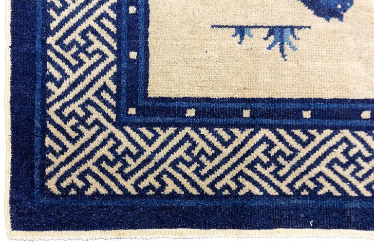 Chinese Rug “Eight Horses 'Bajun tu'” Design, Early 20th Century For ...