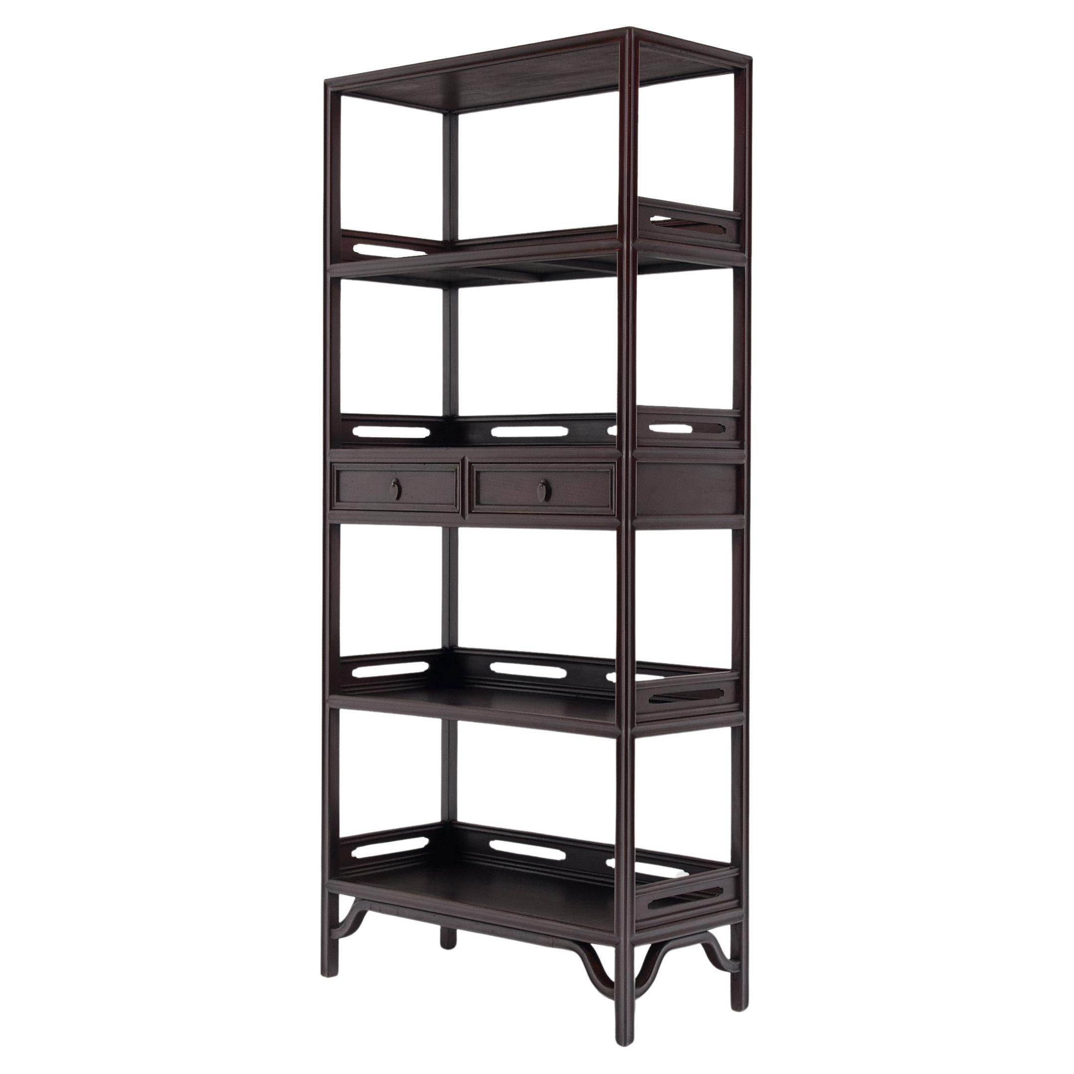 Chinese Scholars' Scroll Shelf, c. 1900 at 1stDibs