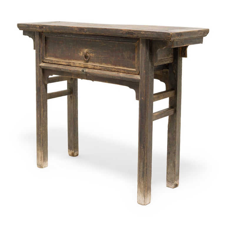 Chinese Shallow Offering Table, c. 1800 For Sale at 1stDibs