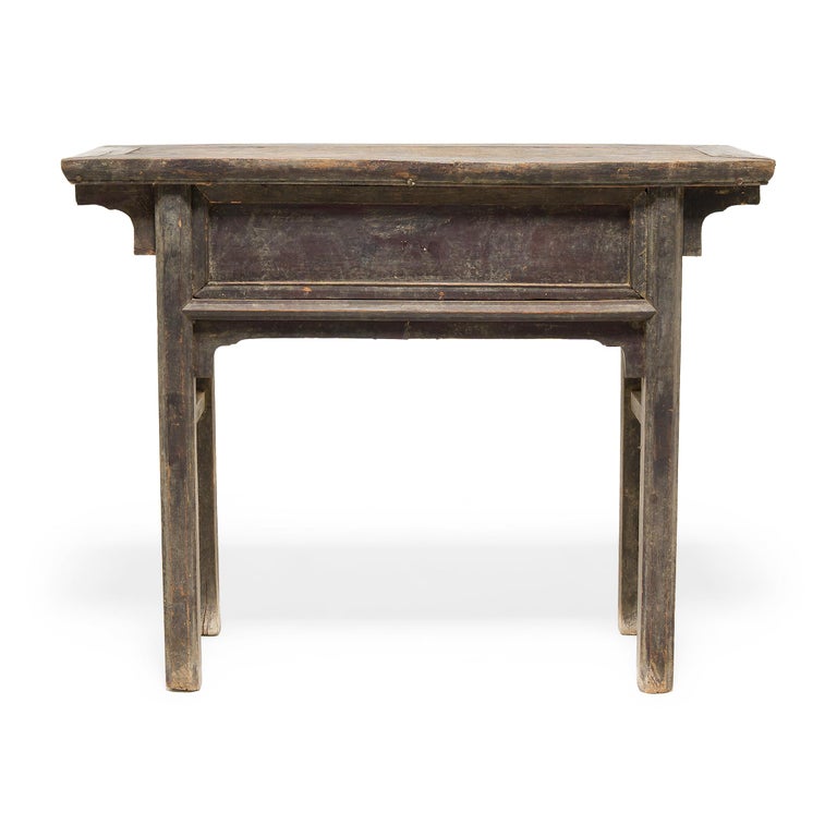 Chinese Shallow Offering Table, c. 1800 For Sale at 1stDibs