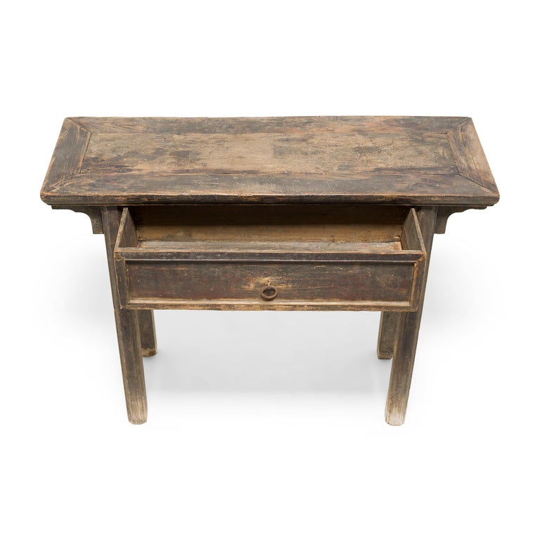 Chinese Shallow Offering Table, c. 1800 For Sale at 1stDibs