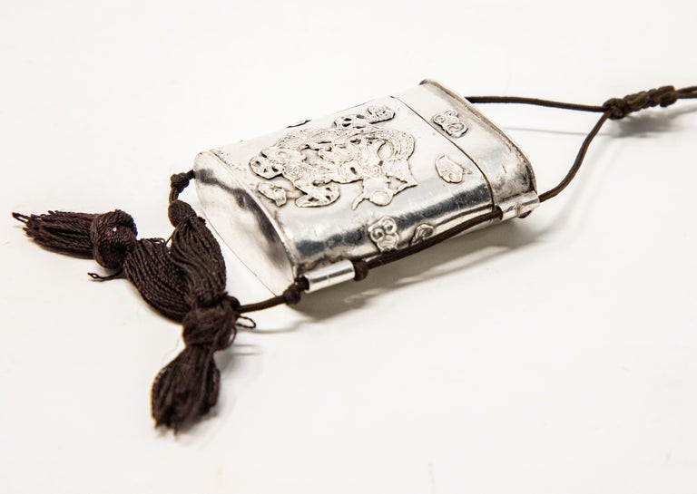 Chinese Sterling Pill Box For Sale at 1stDibs | china pill box