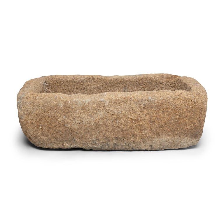 Chinese Stone Farm Trough, circa 1900 For Sale at 1stDibs