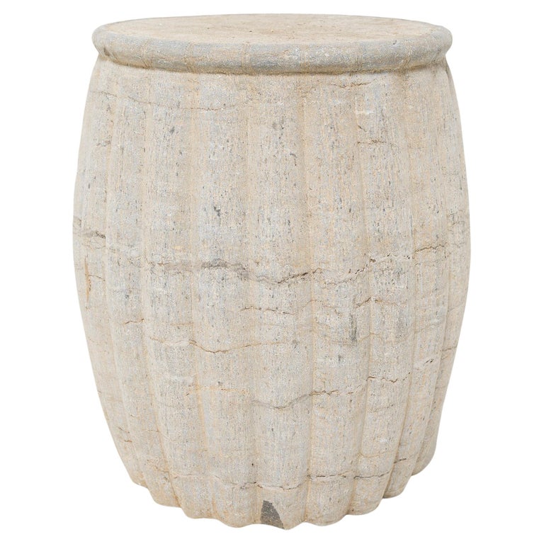 Chinese Stone Melon Drum For Sale at 1stDibs