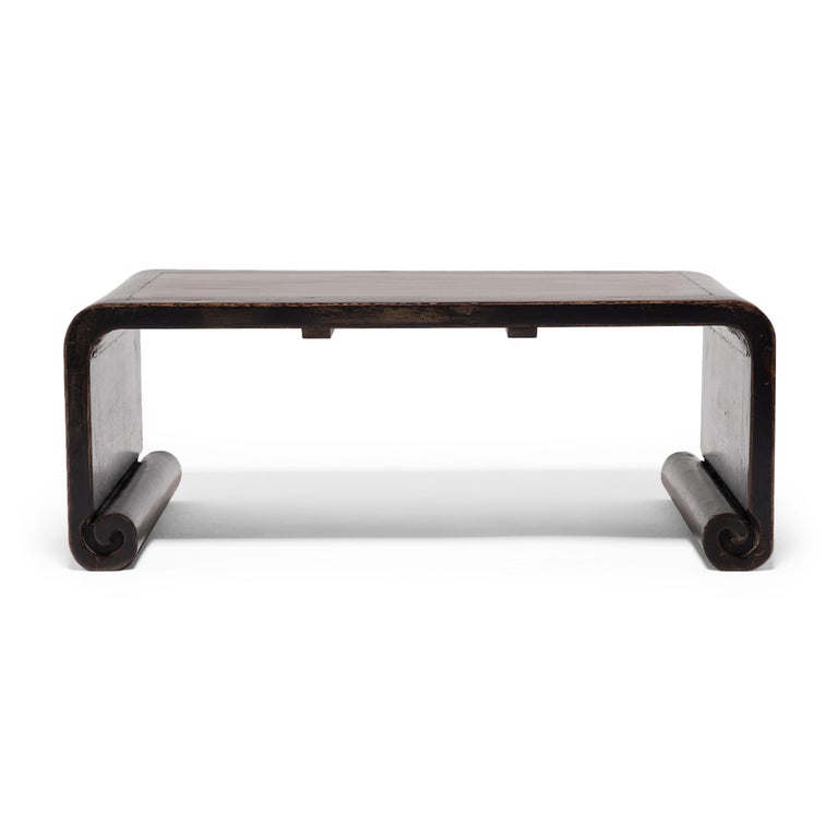 Chinese Stone Top Scroll Table, c. 1900 at 1stDibs