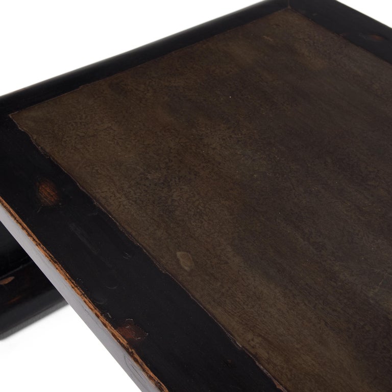 Chinese Stone Top Scroll Table, c. 1900 at 1stDibs