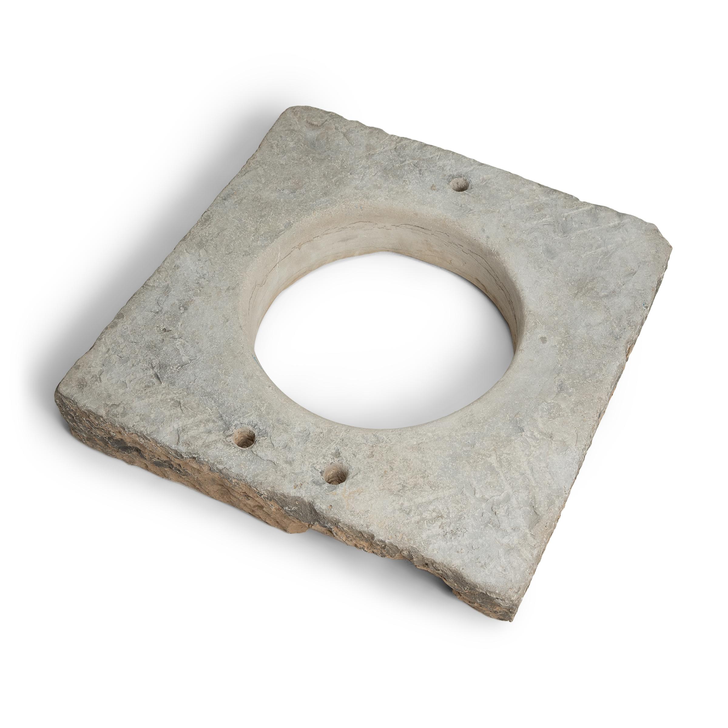 Chinese Stone Well Head, circa 1900 at 1stDibs