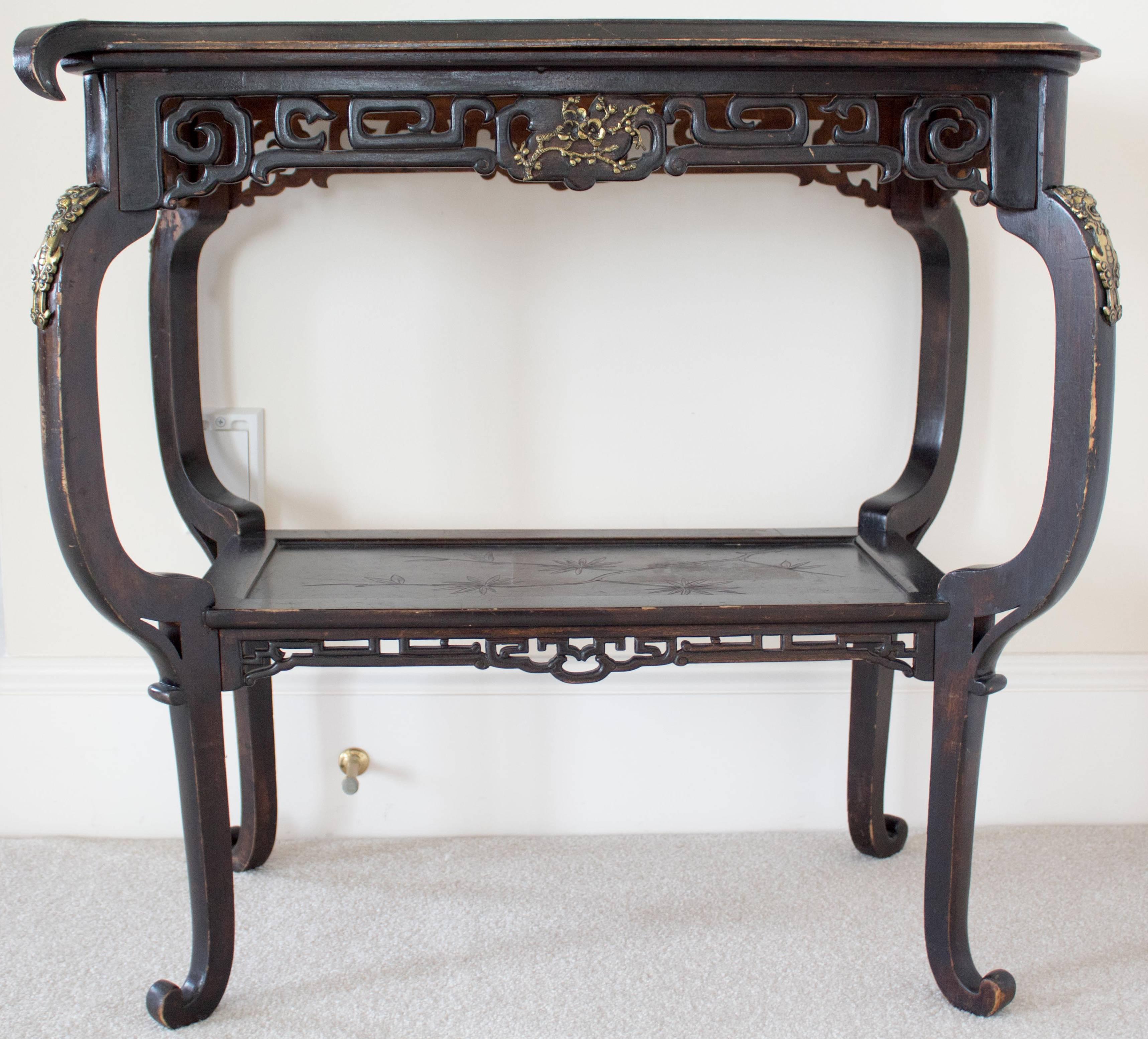 Chinese Style Side or Tea Table For Sale at 1stDibs