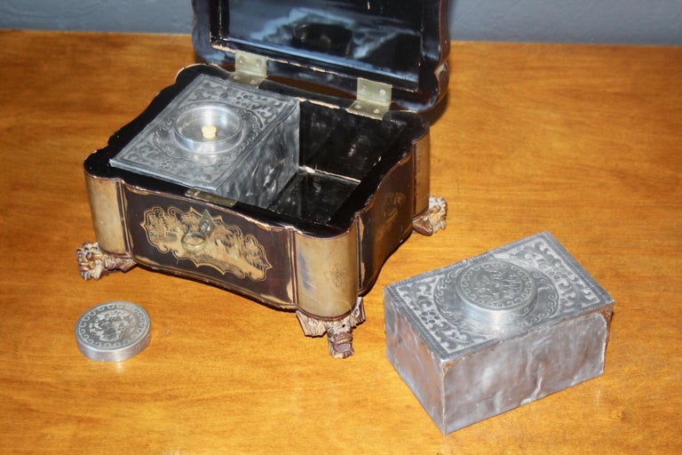 Chinese Style Tea Box For Sale at 1stDibs