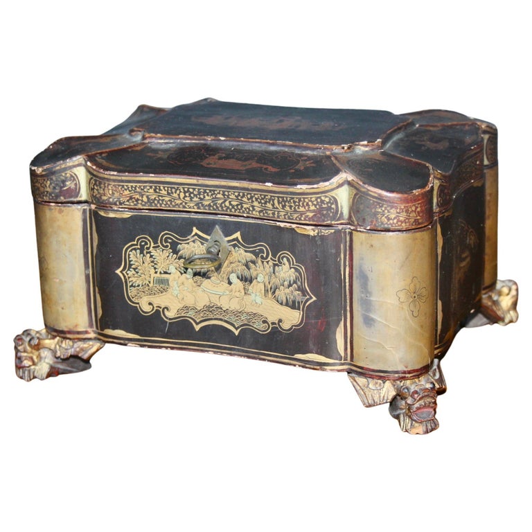 Chinese Style Tea Box For Sale at 1stDibs