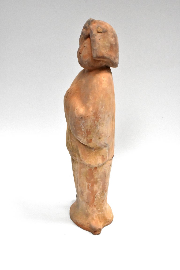 Chinese Terracotta Court Lady Tang Figure 3 at 1stDibs