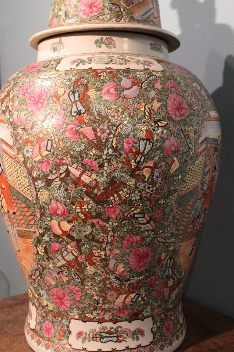 Chinese Vase, Canton, circa 1950 For Sale at 1stDibs