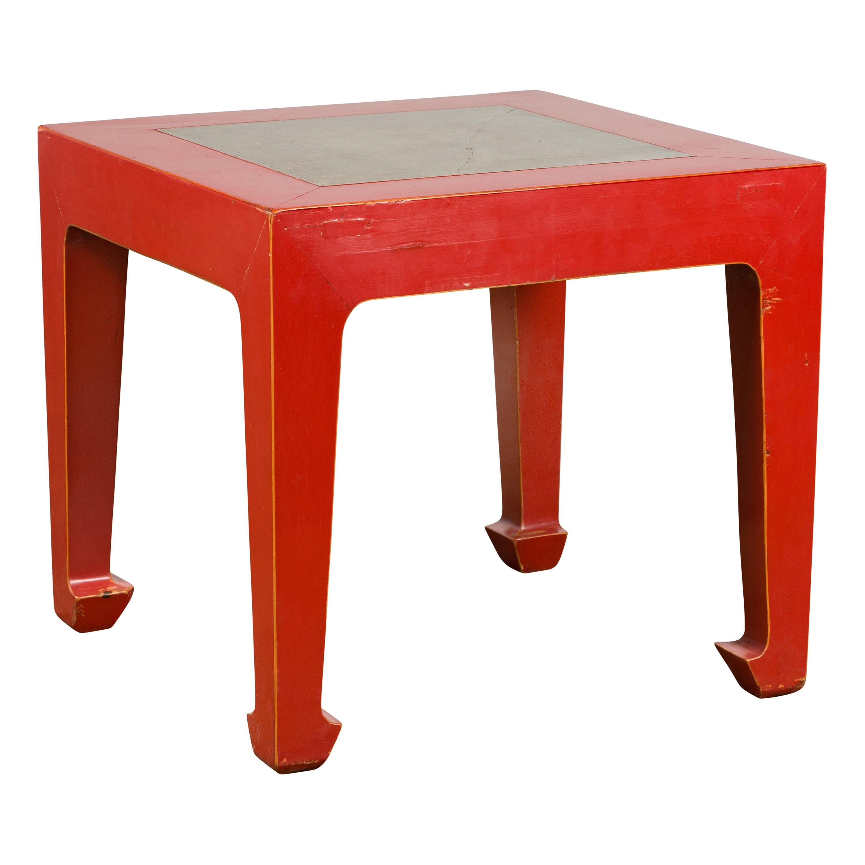 Chinese Lacquer Side Tables at 1stDibs