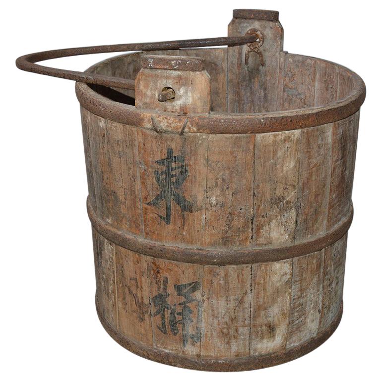 Chinese Water Bucket at 1stDibs | antique chinese water bucket, chinese ...
