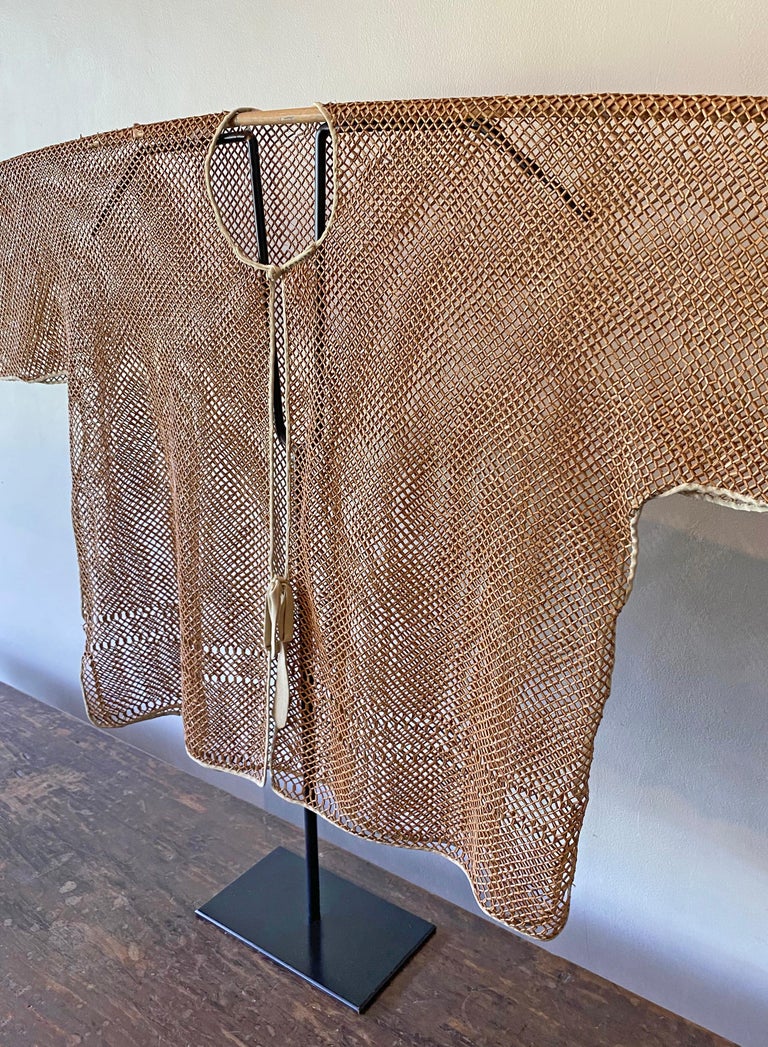 Chinese Woven Bamboo Jacket, Qing Dynasty For Sale at 1stDibs