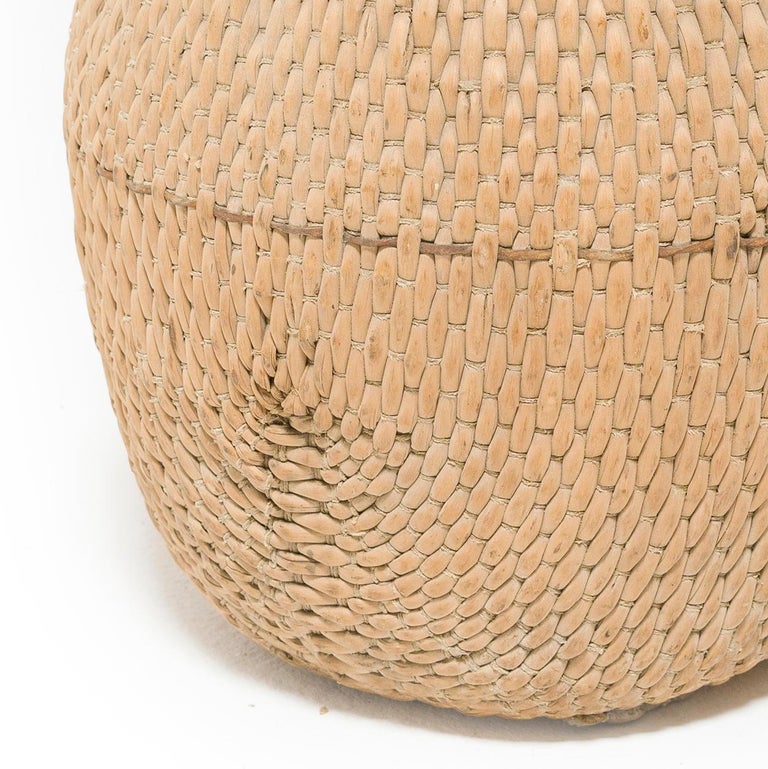 Chinese Woven River Basket, c. 1900 For Sale at 1stDibs