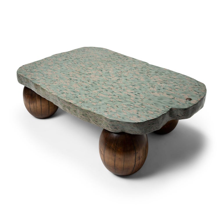 Chinese Zhenzhu Meditation Stone Table at 1stDibs