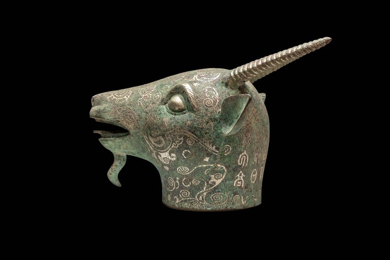 Chinese Zodiac Goat Head For Sale at 1stDibs