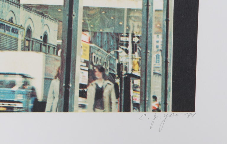 Ching Jang Yao - Coca-Cola, City Reflection Silkscreen by CJ Yao For ...