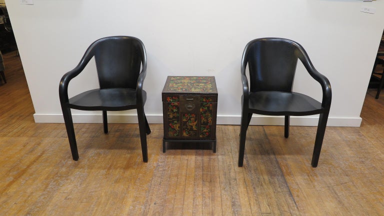 Chinoiserie Antique Painted Box Table For Sale at 1stDibs