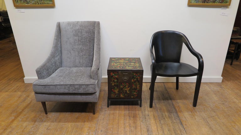 Chinoiserie Antique Painted Box Table For Sale at 1stDibs