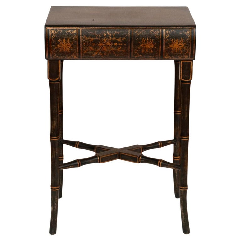 Chinoiserie Book Top Side Table by Harden Furniture at 1stDibs