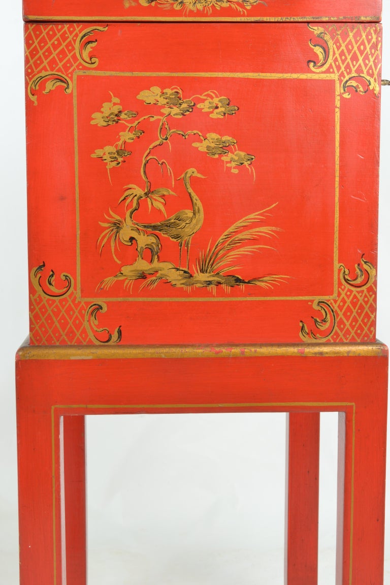 Chinoiserie Box on Stand at 1stDibs