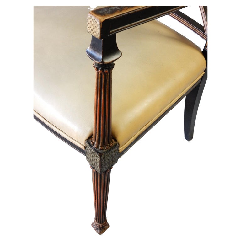 Chinoiserie Regency Desk Arm Chair by Interior-Crafts of Chicago, circa ...