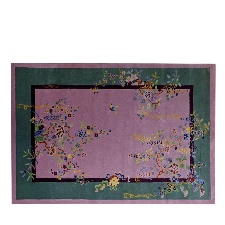 Chinoiserie Rug For Sale at 1stDibs