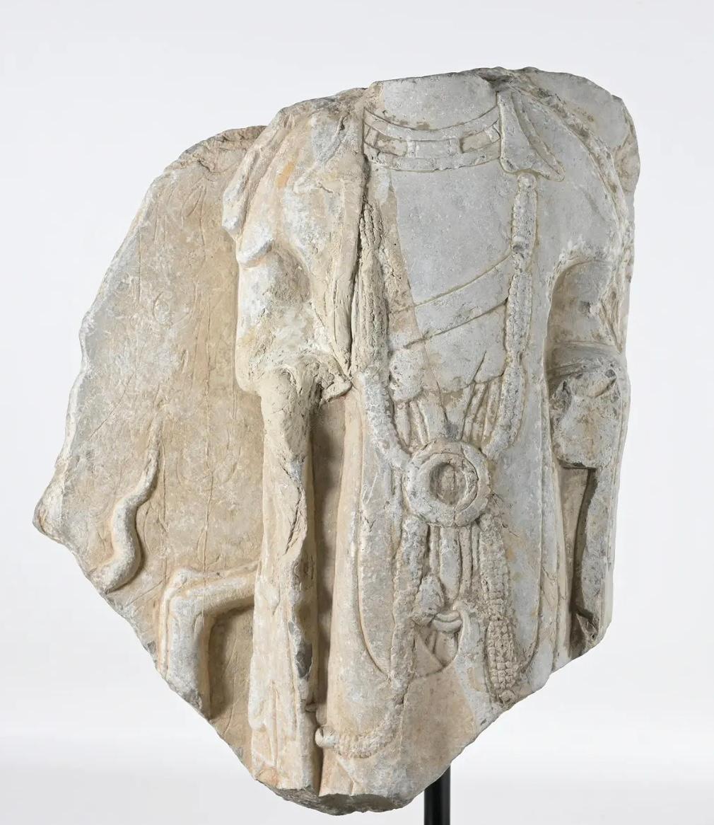 Chinse Carved Stone Torso For Sale at 1stDibs