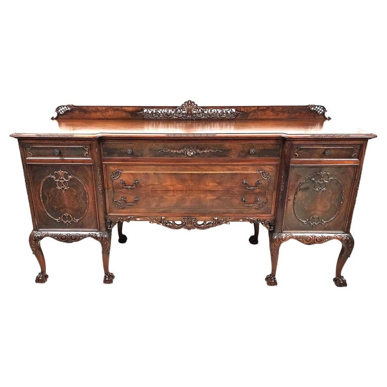 Chippendale Buffet Sideboard by ROYAL FURNITURE Co For Sale at 1stDibs