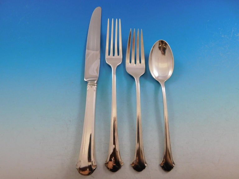 Chippendale by Towle Sterling Silver Flatware Set for 12 Service 98 ...