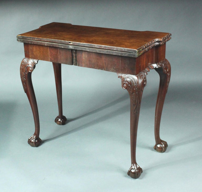 Chippendale Card Table For Sale at 1stDibs