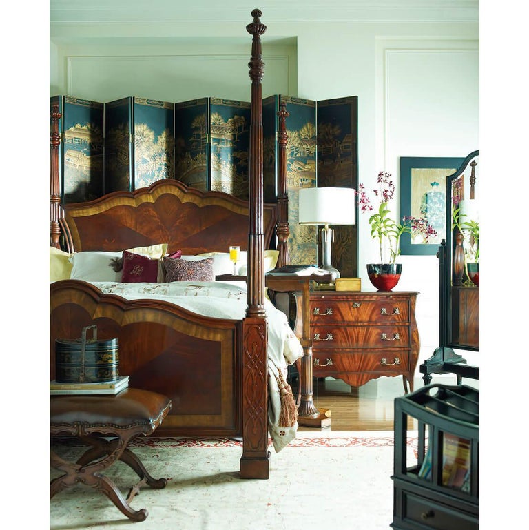 Chippendale Mahogany Four-Post Bed For Sale at 1stDibs | chippendale ...