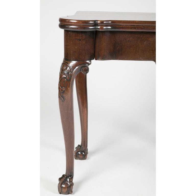 Chippendale Mahogany Game Table For Sale at 1stDibs | chippendale game ...