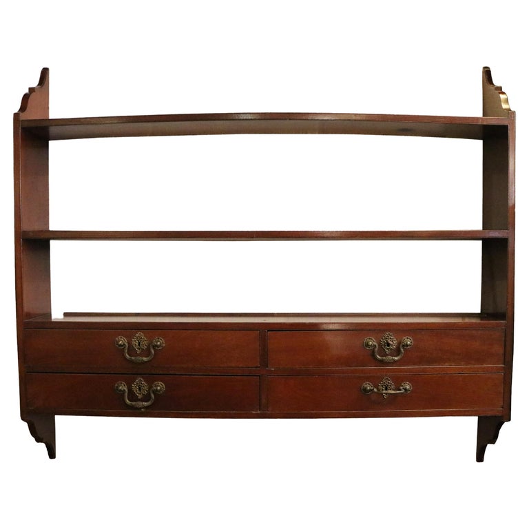 Chippendale Mahogany Shelves For Sale at 1stDibs