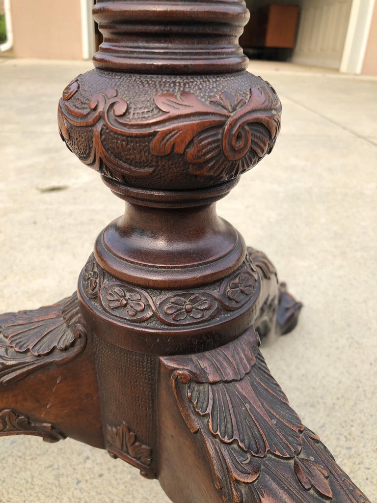 Chippendale Pie Crust Tilt-Top Table For Sale at 1stDibs | chippendale ...