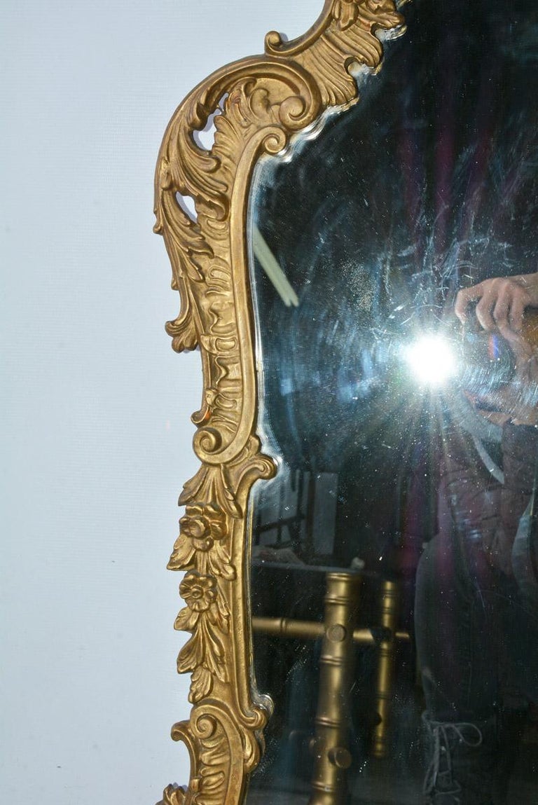 Chippendale Rococo Style Mirror For Sale at 1stDibs