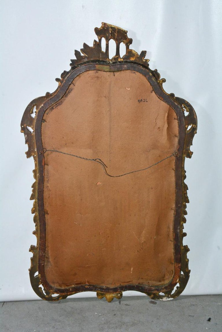 Chippendale Rococo Style Mirror For Sale at 1stDibs