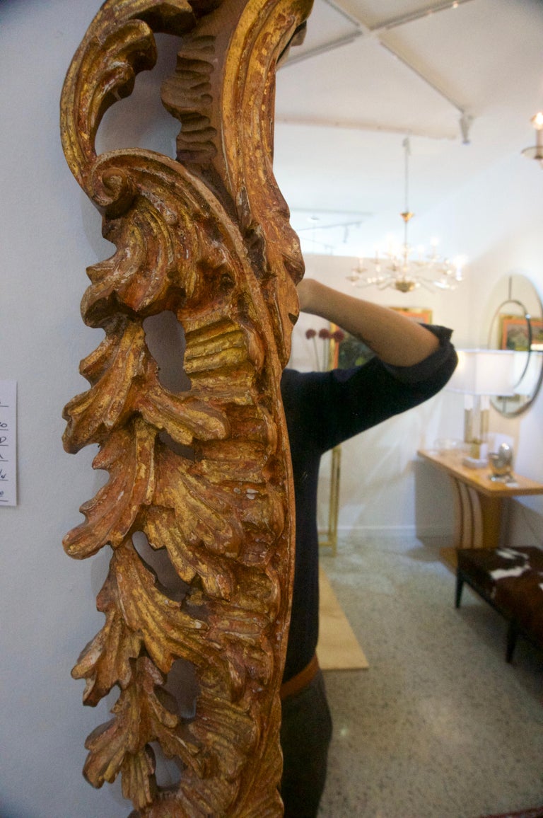 Chippendale Rococo Style Wall Mirror at 1stDibs