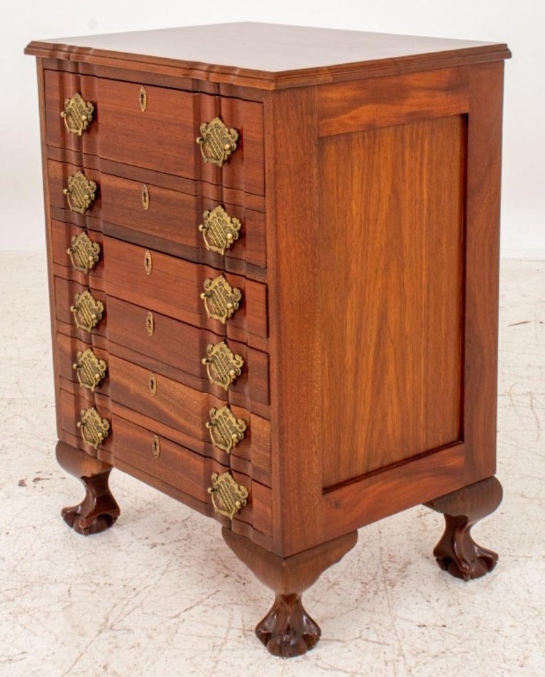 Chippendale Style Mahogany Silver Chest For Sale at 1stDibs